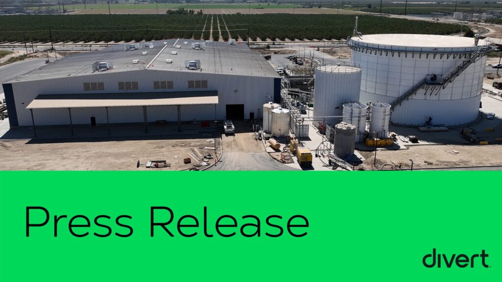 Divert and PG&E Announce First-of-its-Kind Interconnection in California